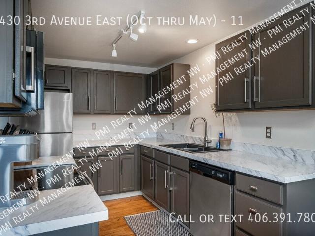 1 BR, 1 BA Apartment 1430 3rd Avenue East Oct thru May, Kalispell, MT 59901