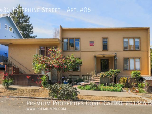 1 BR, 1 BA Apartment 1430 Josephine Street, Berkeley, CA 94703