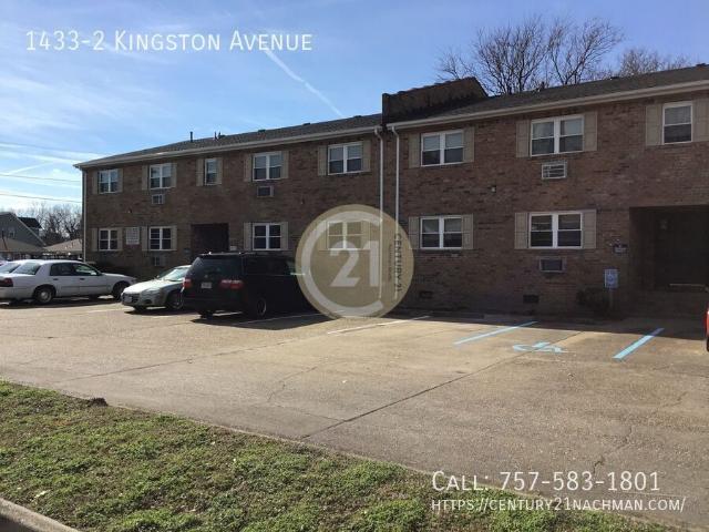 1 BR, 1 BA Apartment 1433 2 Kingston Avenue, Norfolk, VA 23503