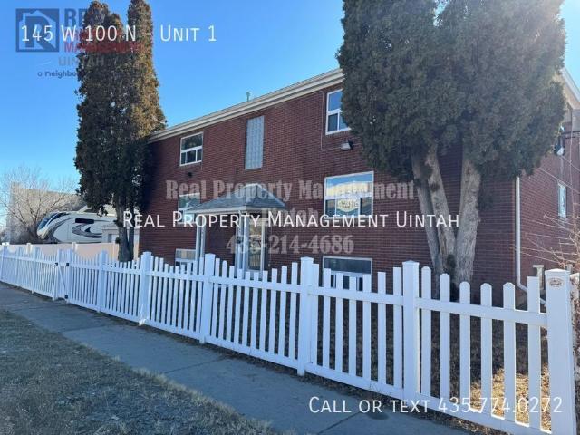 1 BR, 1 BA Apartment 145 W 100 N, Vernal, UT 84078