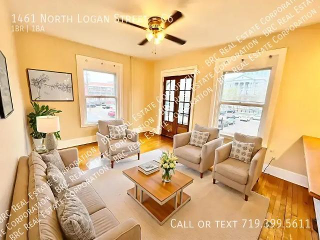 1 BR, 1 BA Apartment 1461 North Logan Street, Denver, CO 80203