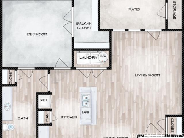 1 BR, 1 BA Apartment 1481 Gears RdÂ, Houston, TX 77067