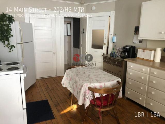 1 BR, 1 BA Apartment 14 Main Street, Meredith, NH 03253