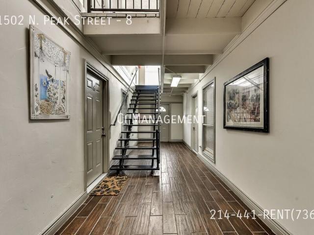 1 BR, 1 BA Apartment 1502 N. Peak Street, Dallas, TX 75204