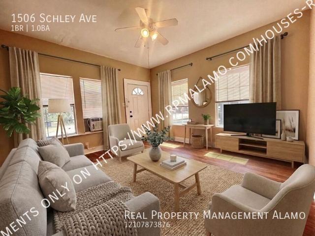1 BR, 1 BA Apartment 1506 Schley Ave, San Antonio, TX 78210
