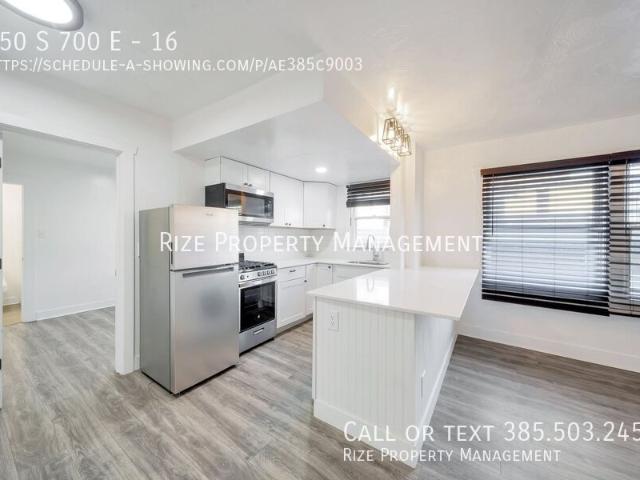 1 BR, 1 BA Apartment 150 S 700 E, Salt Lake City, UT 84102