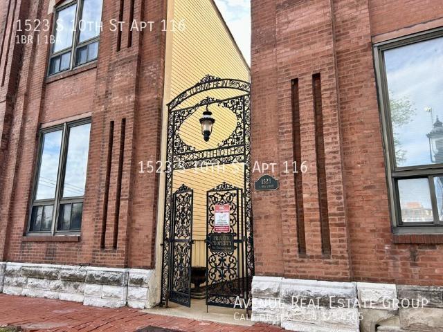 1 BR, 1 BA Apartment 1523 S 10th St Apt 116, Saint Louis, MO 63104