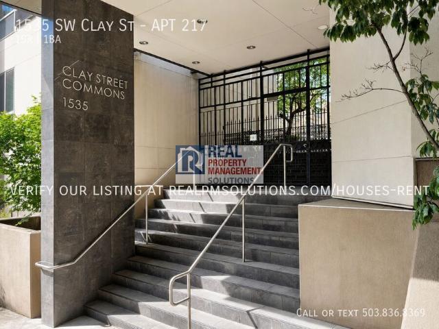 1 BR, 1 BA Apartment 1535 SW Clay St, Portland, OR 97201