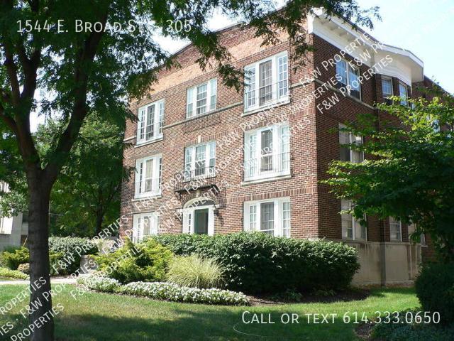 1 BR, 1 BA Apartment 1544 E. Broad St Columbus, OH 43203