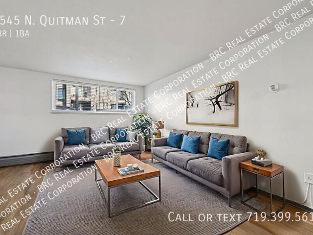 1 BR, 1 BA Apartment 1545 N. Quitman St, Denver, CO 80204