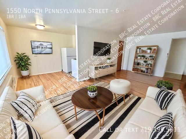 1 BR, 1 BA Apartment 1550 North Pennsylvania Street, Denver, CO 80203