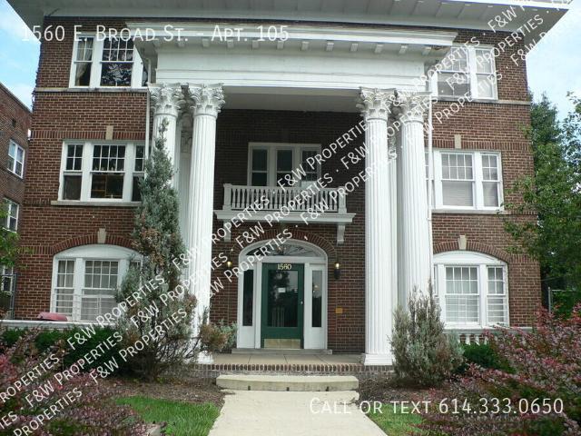 1 BR, 1 BA Apartment 1560 E. Broad St Columbus, OH 43203