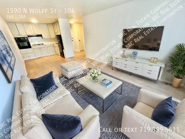 1 BR, 1 BA Apartment 1590 N Wolff St, Denver, CO 80204