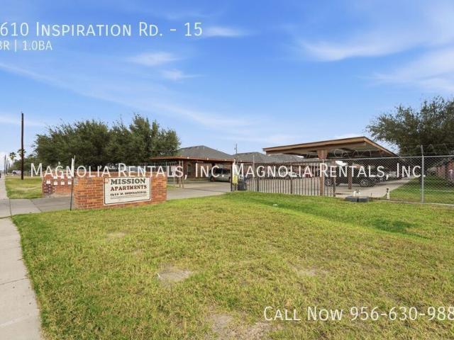 1 BR, 1 BA Apartment 1610 Inspiration Rd Mission, TX 78572