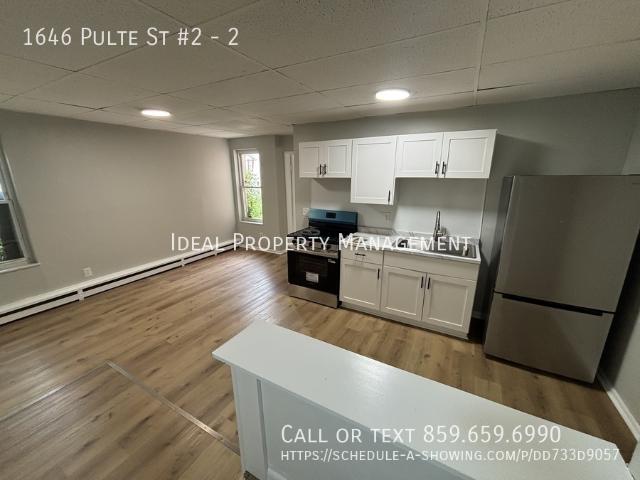 1 BR, 1 BA Apartment 1646 Pulte St #2, Cincinnati, OH 45225