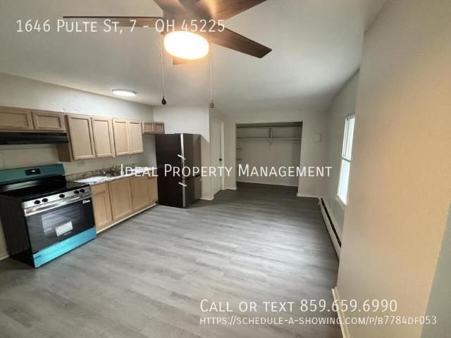 1 BR, 1 BA Apartment 1646 Pulte St, 7, Cincinnati, OH 45225