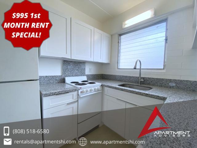 1 BR, 1 BA Apartment 1660 Piikoi St, Honolulu, HI 96822