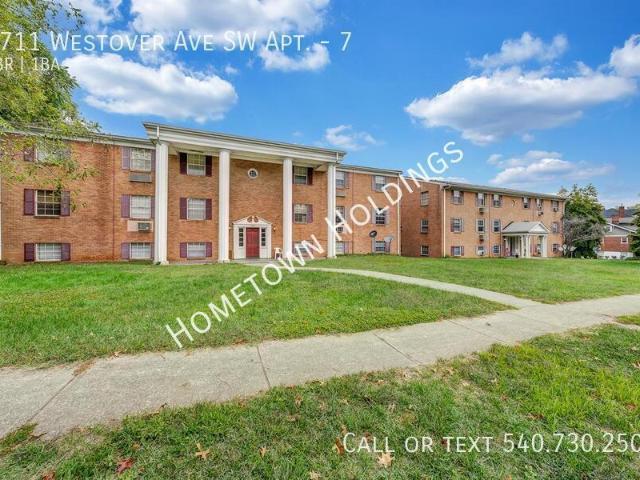 1 BR, 1 BA Apartment 1711 Westover Ave SW Apt Roanoke, VA 24015