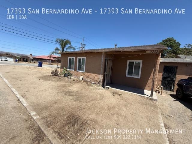 1 BR, 1 BA Apartment 17393 San Bernardino Ave, Fontana, CA 92335