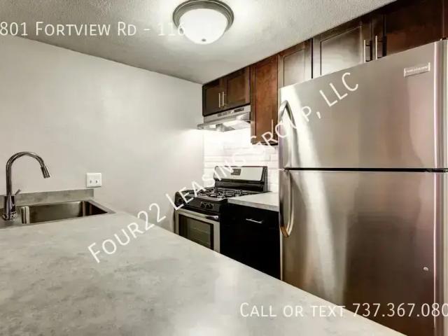 1 BR, 1 BA Apartment 1801 Fortview Rd, Austin, TX 78704