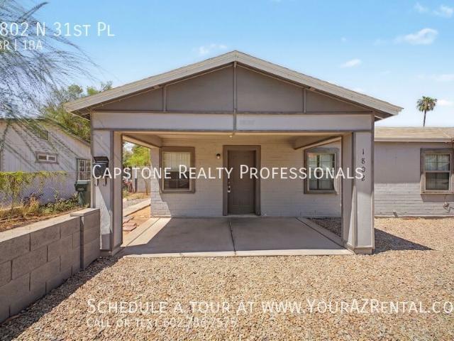 1 BR, 1 BA Apartment 1802 N 31st Pl, Phoenix, AZ 85008