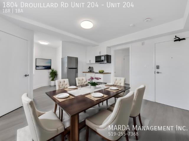 1 BR, 1 BA Apartment 1804 Drouillard Rd Unit 204, Windsor, ON N8W 3X5