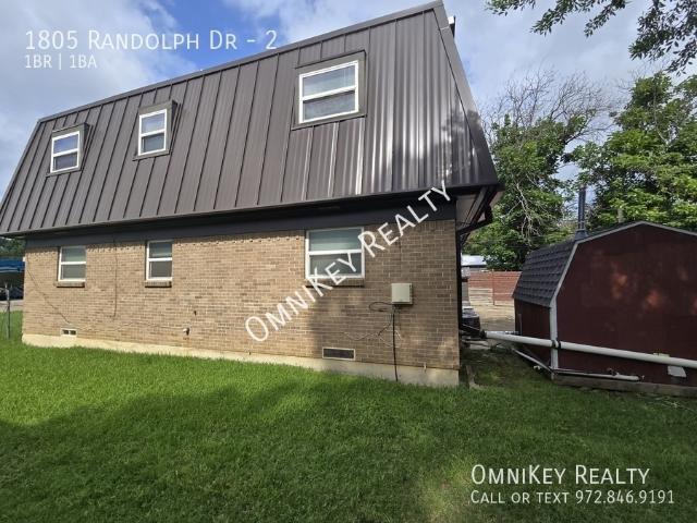1 BR, 1 BA Apartment 1805 Randolph Dr, Garland, TX 75041