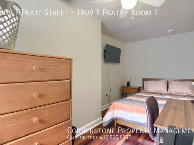 1 BR, 1 BA Apartment 1809 E Pratt Street 1809 E Pratt, Baltimore, MD 21231