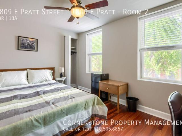 1 BR, 1 BA Apartment 1809 E Pratt Street 1809 E Pratt, Baltimore, MD 21231
