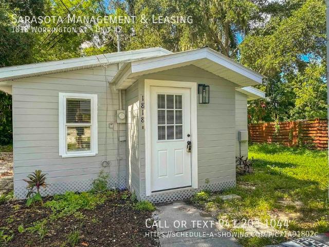 1 BR, 1 BA Apartment 1818 Worrington St, Sarasota, FL 34231