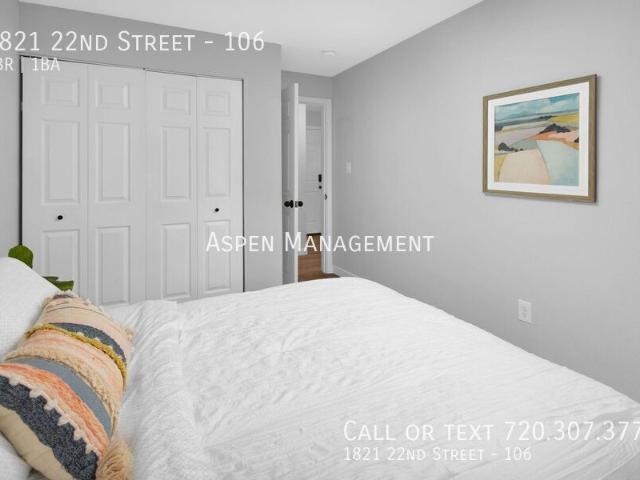 1 BR, 1 BA Apartment 1821 22nd Street, Boulder, CO 80302