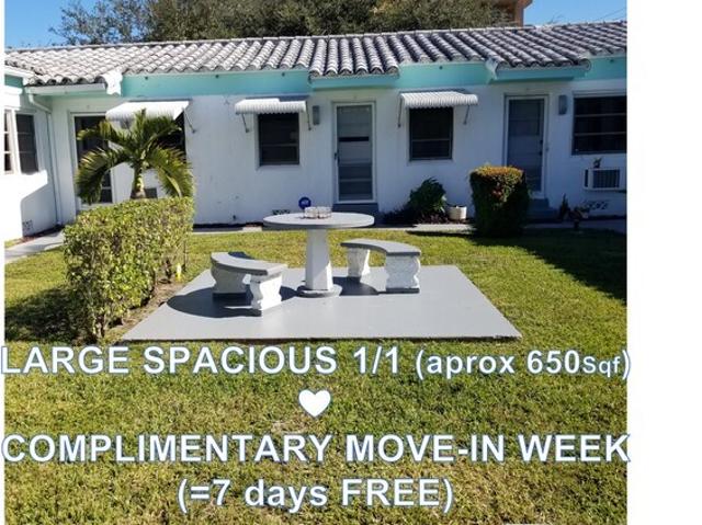 1 BR, 1 BA Apartment 1830 Jackson Street, Unit FOUR, Hollywood, FL 33020