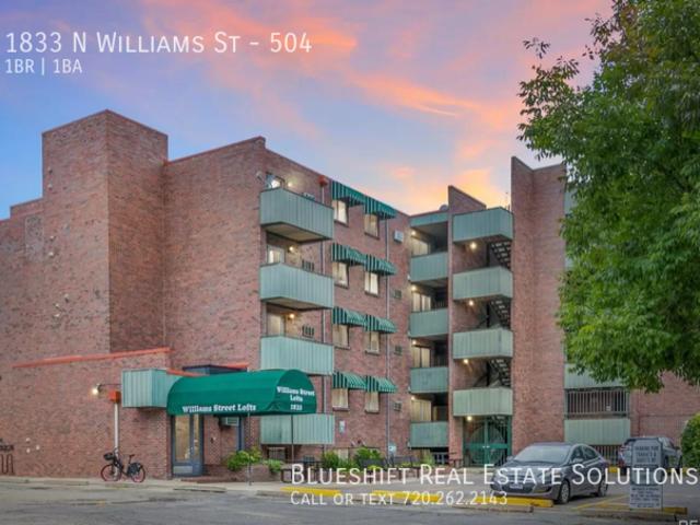 1 BR, 1 BA Apartment 1833 N Williams St, Denver, CO 80218