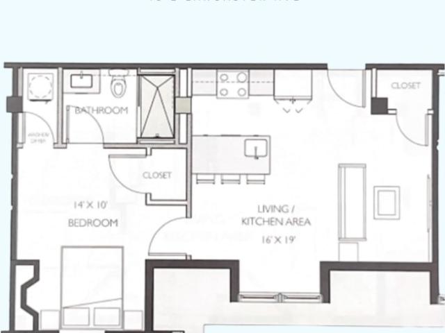 1 BR, 1 BA Apartment 18 East Lancaster Avenue Unit PH 08, Wynnewood, PA 19096