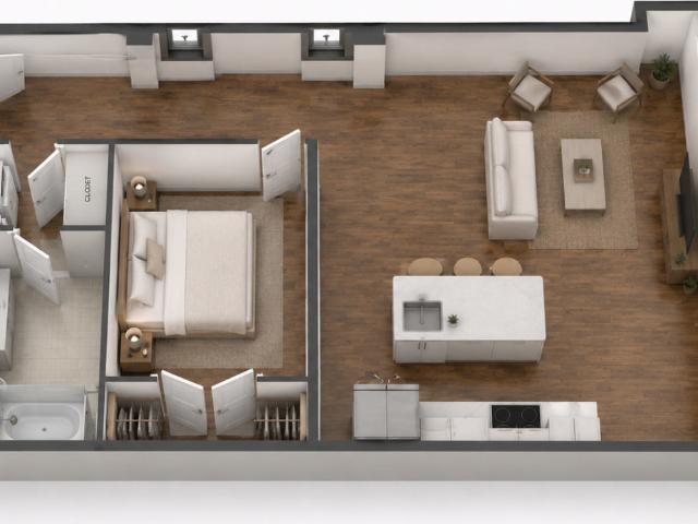 1 BR, 1 BA Apartment 18 East Lancaster Avenue Unit 218, Wynnewood, PA 19096