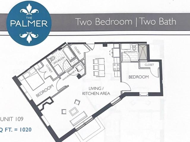 1 BR, 1 BA Apartment 18 East Lancaster Avenue Unit 323, Wynnewood, PA 19096