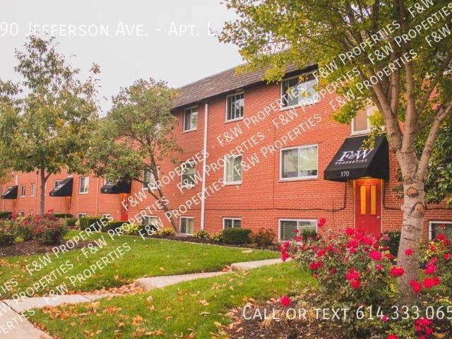 1 BR, 1 BA Apartment 190 Jefferson Ave Columbus, OH 43215