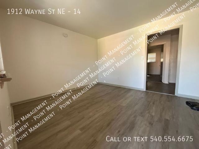1 BR, 1 BA Apartment 1912 Wayne St NE, Roanoke, VA 24012