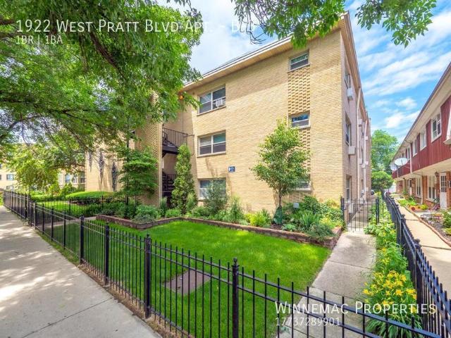 1 BR, 1 BA Apartment 1922 West Pratt Blvd Apt Chicago, IL 60626