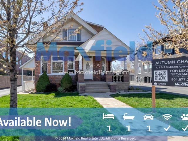 1 BR, 1 BA Apartment 1964 S 900 East, Salt Lake, UT 84105