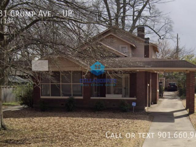 1 BR, 1 BA Apartment 1981 Crump Ave Memphis, TN 38107