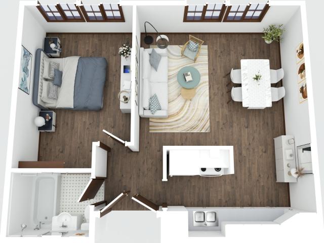 1 BR, 1 BA Apartment 1001 Gilbert Rd, Madison, WI 53711