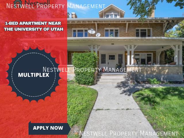 1 BR, 1 BA Apartment 1001 E South Temple, Salt Lake City, UT 84102