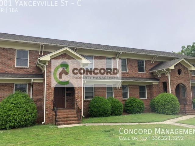1 BR, 1 BA Apartment 1001 Yanceyville St, Greensboro, NC 27405