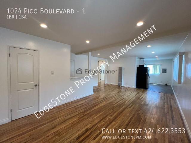 1 BR, 1 BA Apartment 1024 Pico Boulevard, Santa Monica, CA 90405