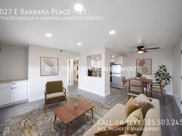 1 BR, 1 BA Apartment 1027 E Barbara Place, Salt Lake City, UT 84102