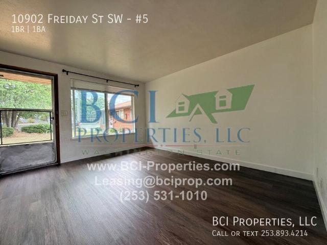 1 BR, 1 BA Apartment 10902 Freiday St SW, Lakewood, WA 98499