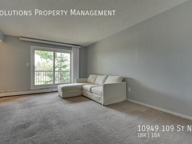 1 BR, 1 BA Apartment 10949 109 St NW, Edmonton, AB T5H 3C2