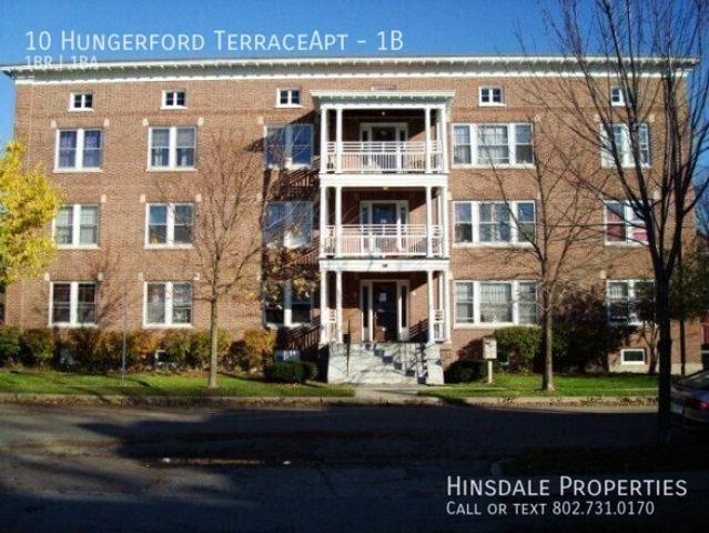 1 BR, 1 BA Apartment 10 Hungerford TerraceApt, Burlington, VT 05401