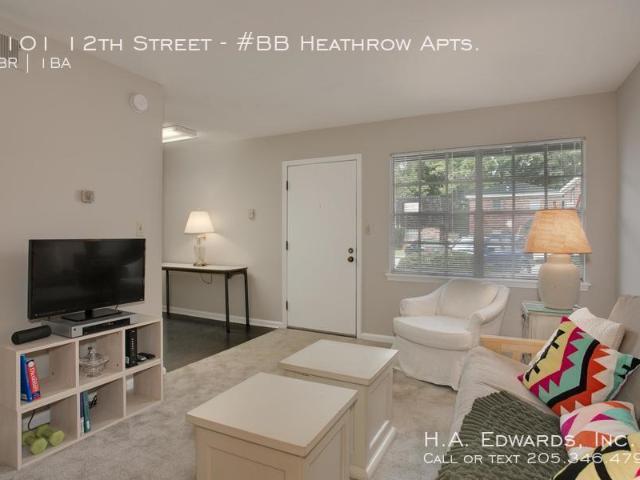 1 BR, 1 BA Apartment 1101 12th Street, Tuscaloosa, AL 35401